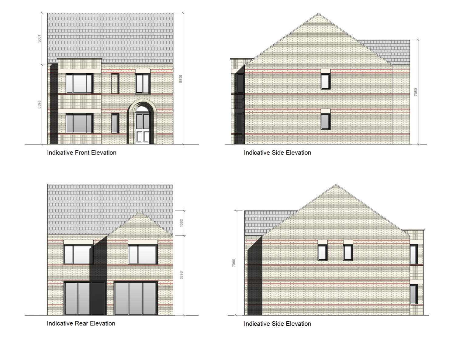 Outline planning permission granted for two dwellings - Bloomfields